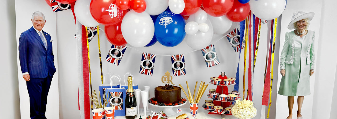 Coronation Decorations - King Charles III | Party Packs