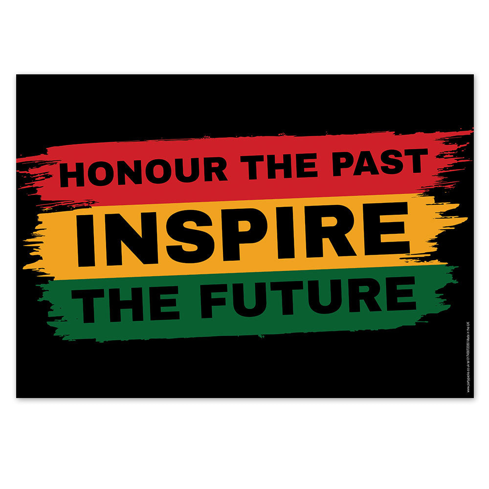 Celebrating Black History Inspiring Quote Poster - A3 – Party Packs