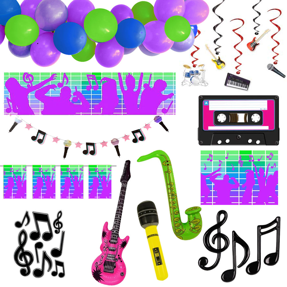 Music Themed Party Decoration Pack | Party Packs