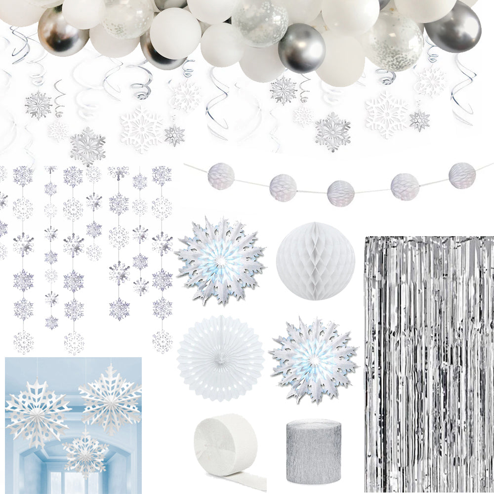 Winter Wonderland Decoration Pack – Party Packs