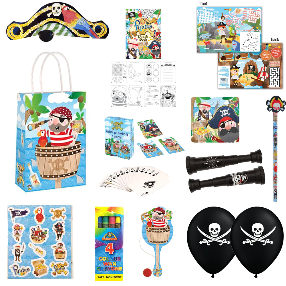 Childrens Pirate Party Pack For 100 Children – Party Packs