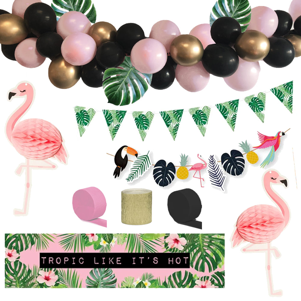 Tropic Like It's Hot Tropical Decoration Party Pack – Party Packs