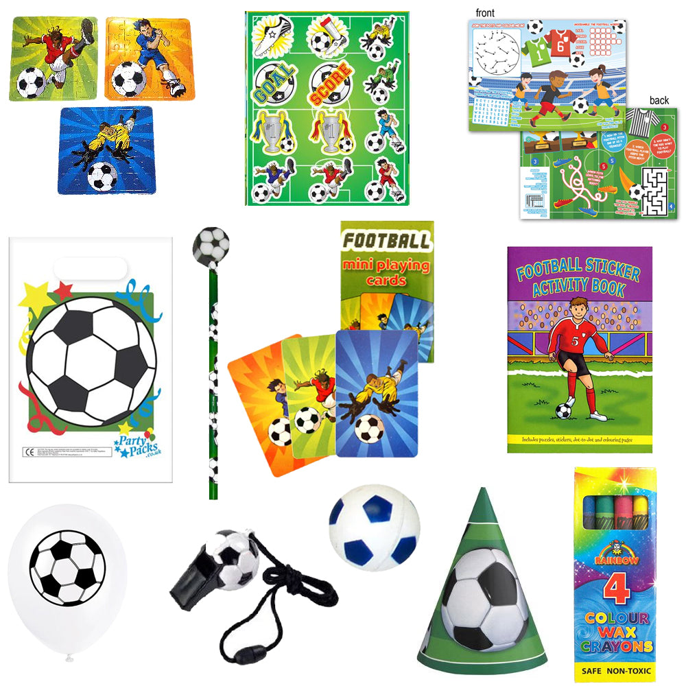 Childrens Football Party Pack For 100 Children – Party Packs
