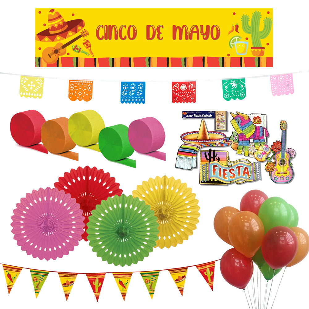 Cinco de Mayo Mexican Decoration Party Pack – Party Packs
