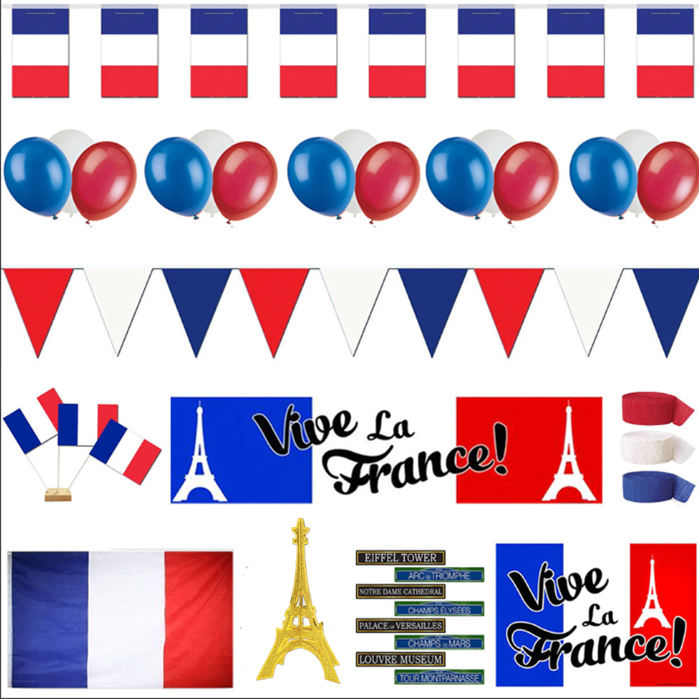 French Decoration Pack – Party Packs