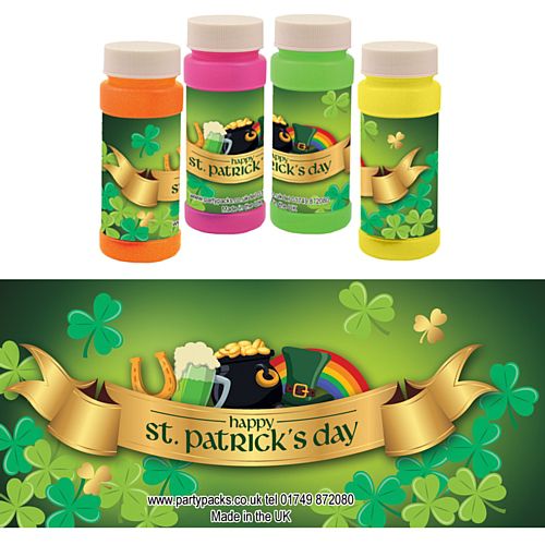 St. Patrick's Day Bubbles - Pack of 8 – Party Packs