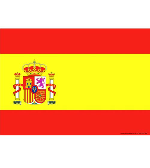 Spanish Themed Flag Poster - A3 – Party Packs