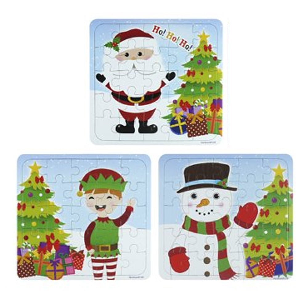 Christmas Puzzle - Assorted - 13cm - Each – Party Packs