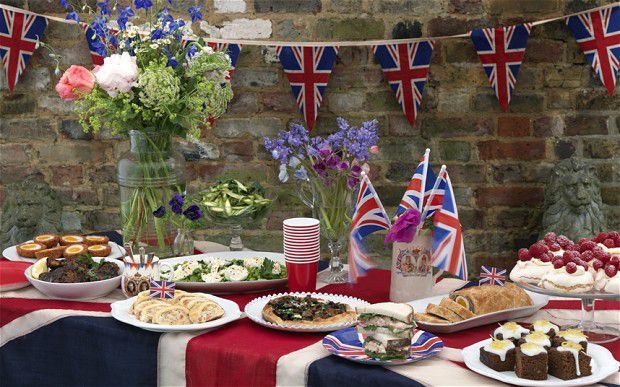 Hold a Patron's Lunch or Queen's 90th Birthday British Street Party ...