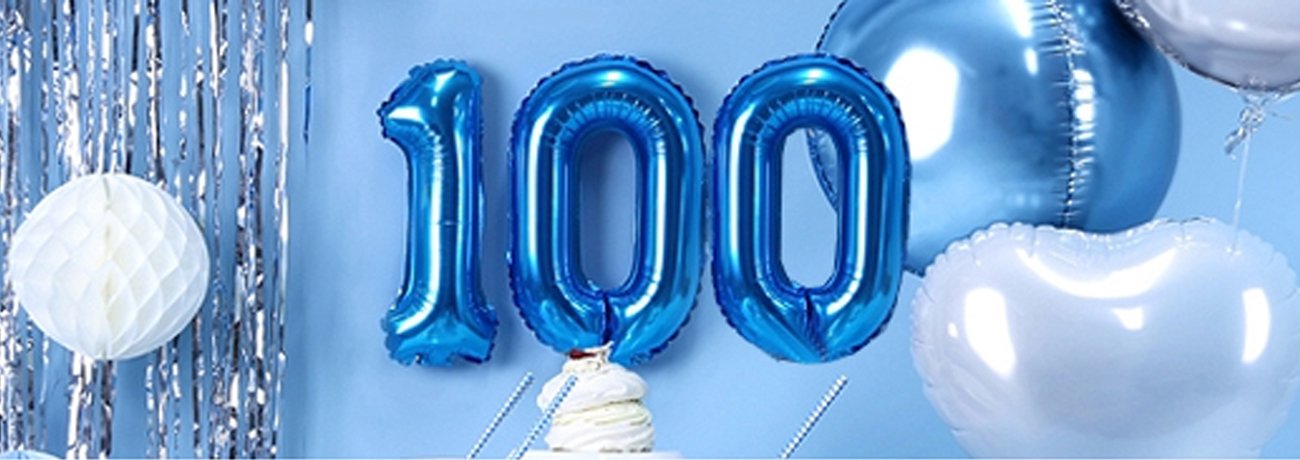 100th Birthday - Party Supplies | Party Packs