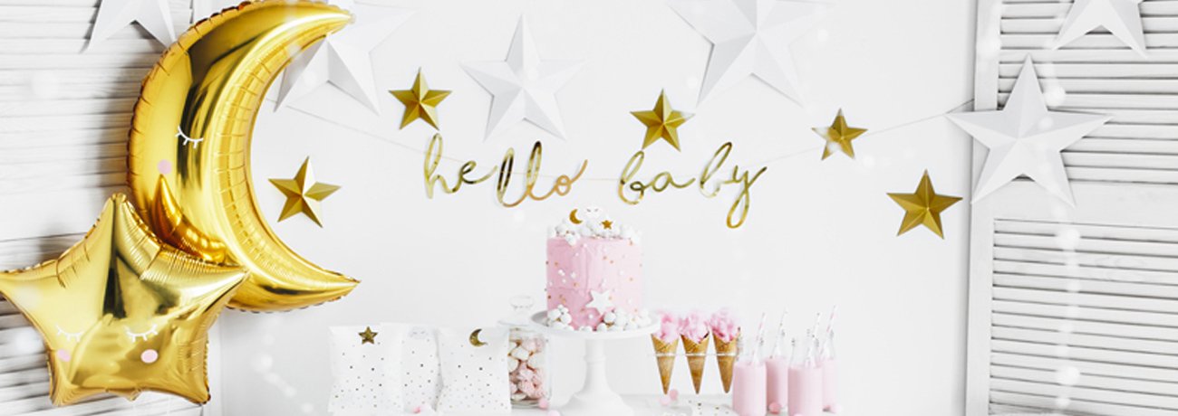 Baby Celebration Supplies | Baby Showers & Christenings | Party Packs