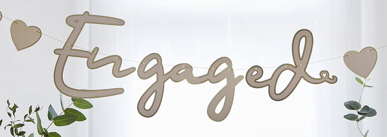 Engagement Party Supplies - Decorations & Accessories | Party Packs