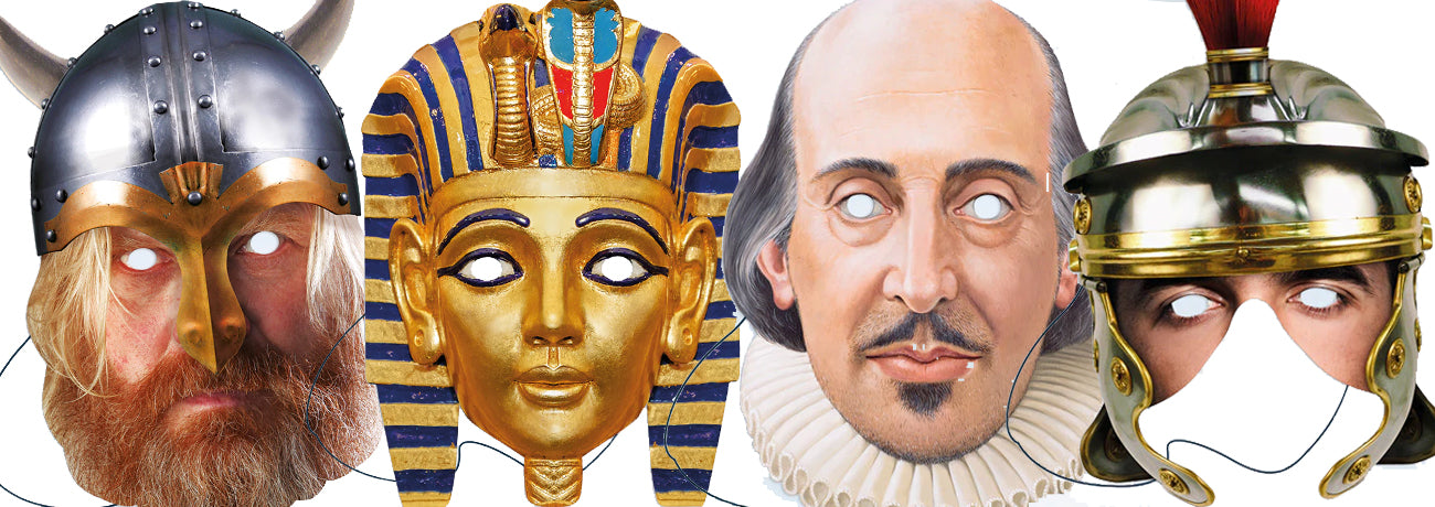 Historical Masks | Era-Inspired Costume Masks | Party Packs