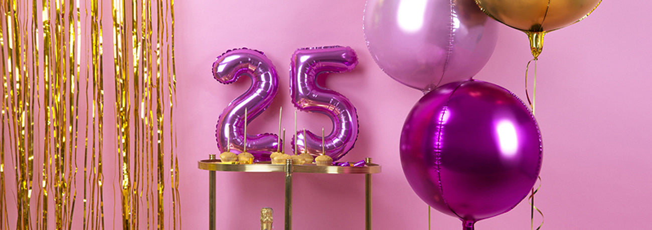 Number Balloons – Party Packs