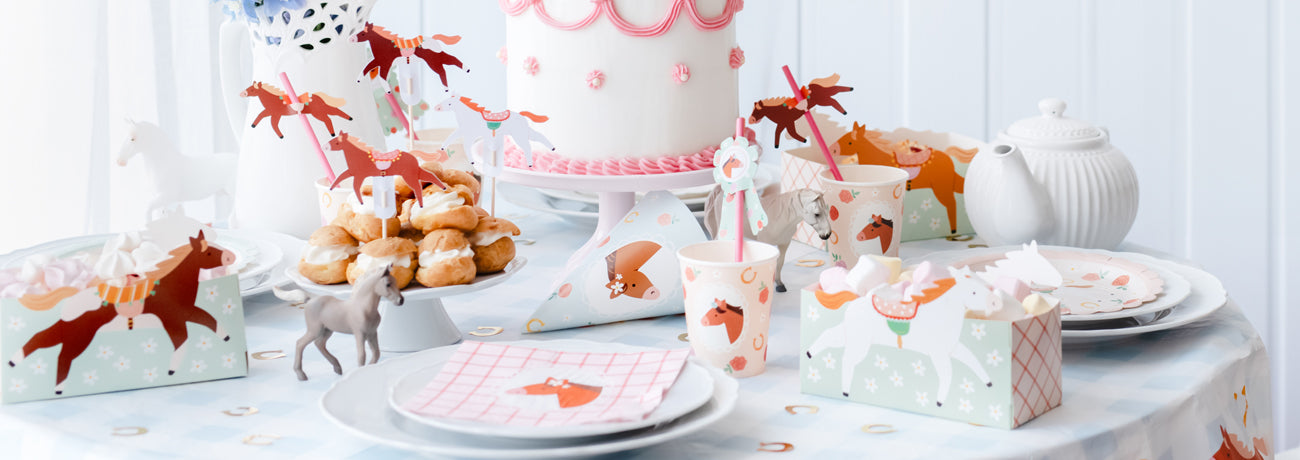 Horse Riding Party | Decorations, Balloons and Personalised Banners ...