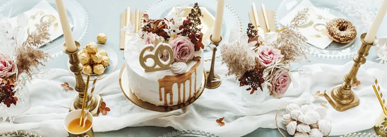 60th Wedding Anniversary – Party Packs