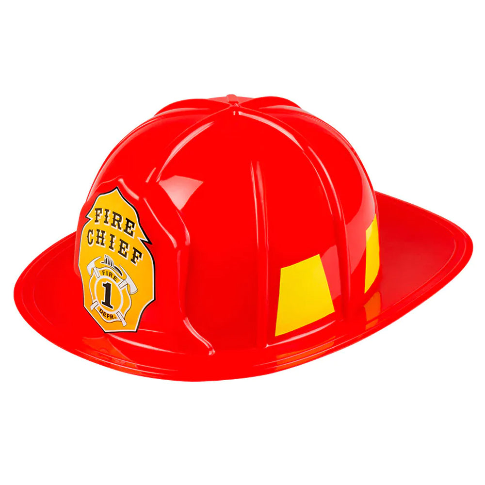 Fire Chief Red Firefighter Helmet - Hats | Party Packs