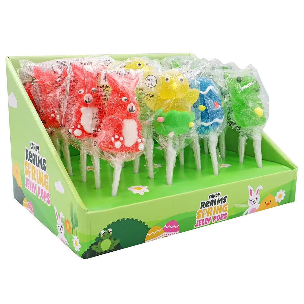 Easter Gummy Pop Lollies - 23g - Each – Party Packs