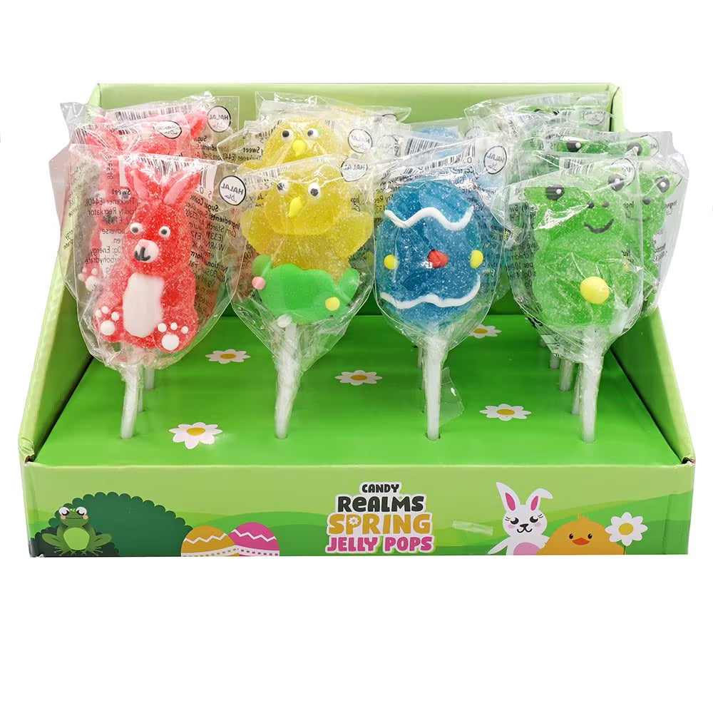Easter Gummy Pop Lollies - 23g - Each – Party Packs