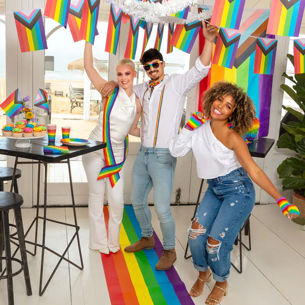 Pride Progress Paper Bunting - 6m – Party Packs