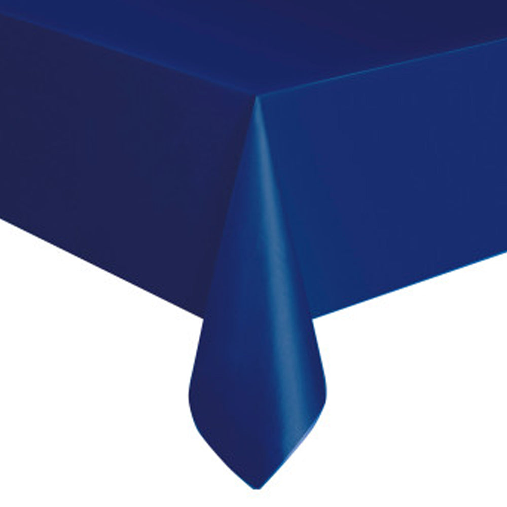 Navy Blue Plastic Tablecloth | Tableware | Party Packs