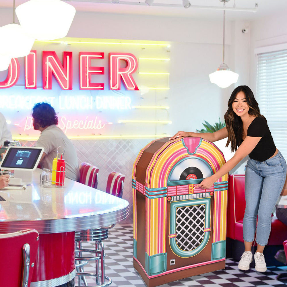 Jukebox Card Cutout Decoration - 36" – Party Packs