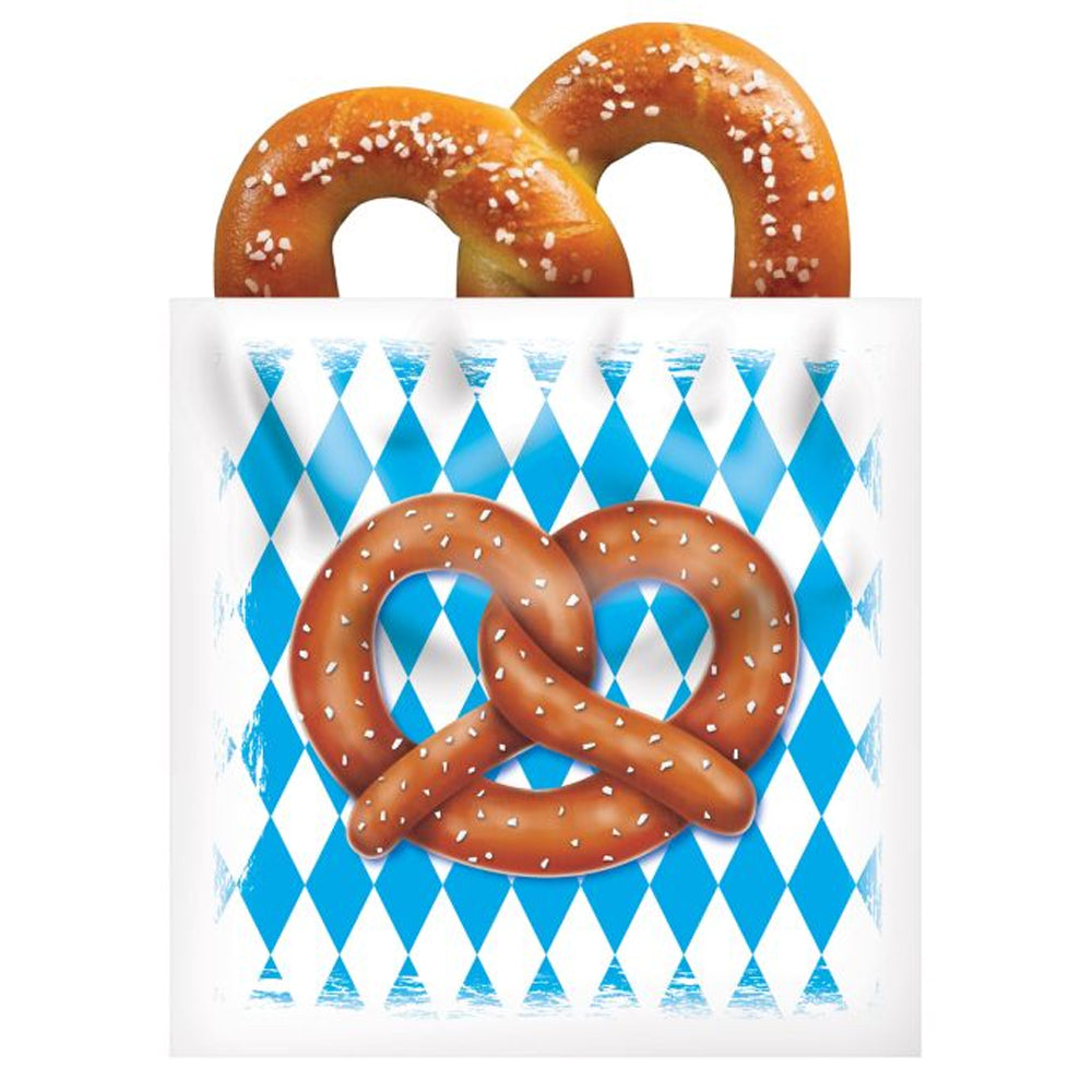 Oktoberfest Pretzel Paper Bags - 15cm - Pack of 50 – Party Packs
