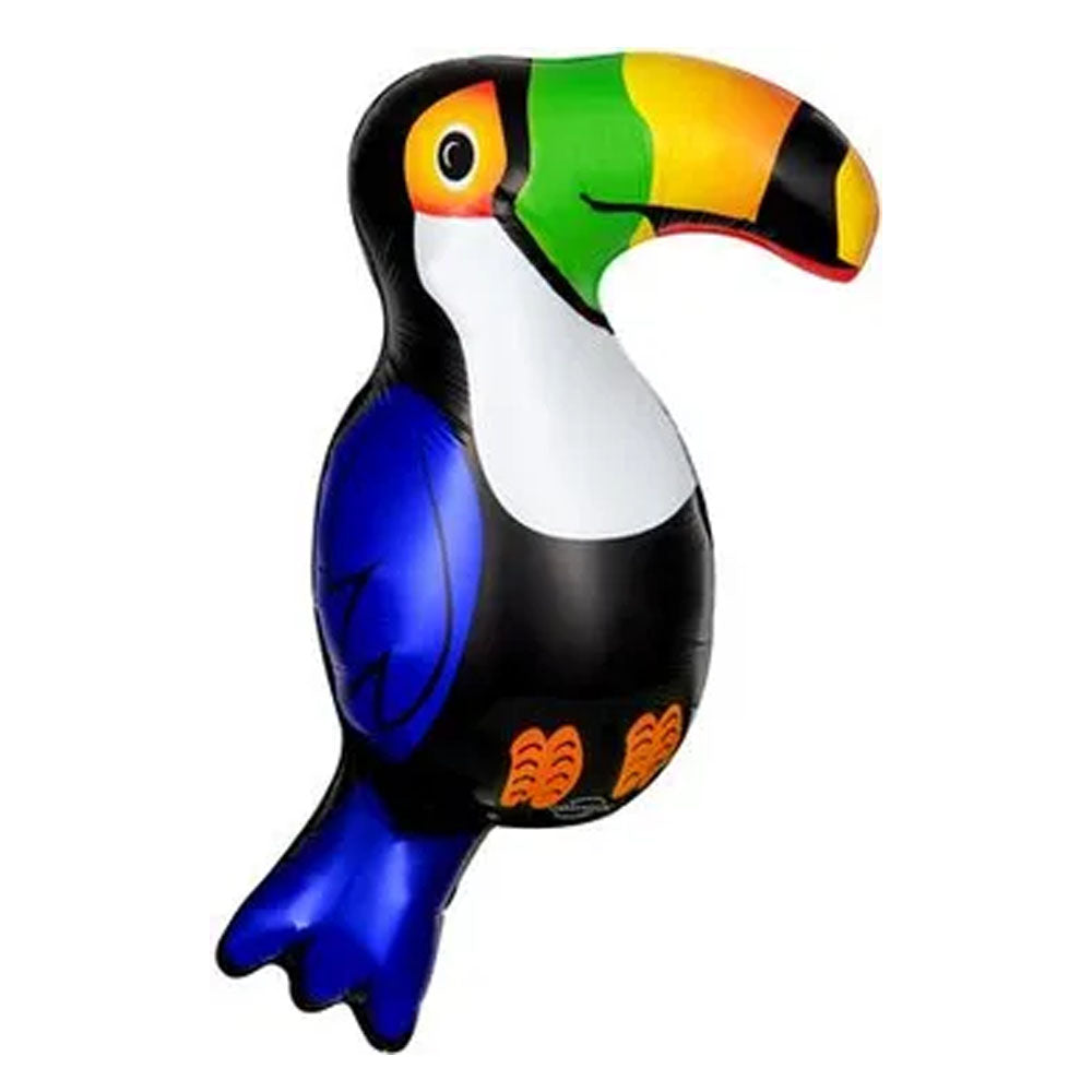 Toucan Bird Foil Balloon - Tropical Decorations | Party Packs