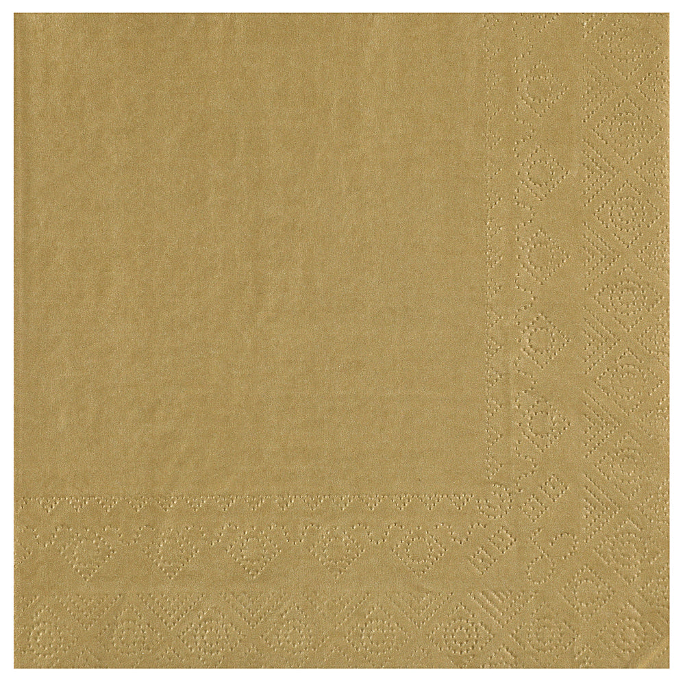 Natural Kraft Brown Paper Napkins - 33cm - Pack of 25 – Party Packs