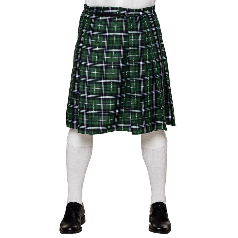 Green Tartan Kilt - Scottish Fancy Dress Costumes | Party Packs