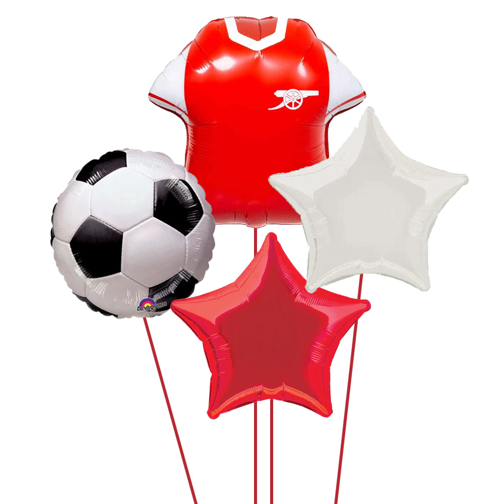 Inflated Arsenal FC Football Balloon Bundle in a Box – Party Packs
