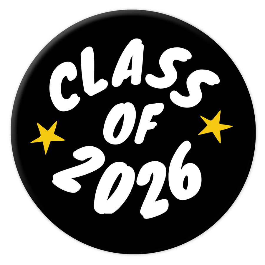Class of 2026 Badge 58mm | Graduation Accessories | Party Packs