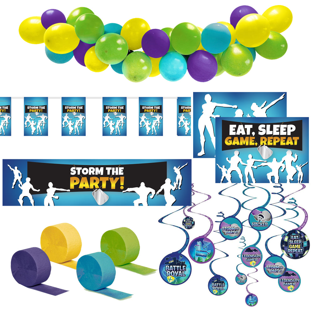 Battle Royale Decoration Party Pack | Party Packs