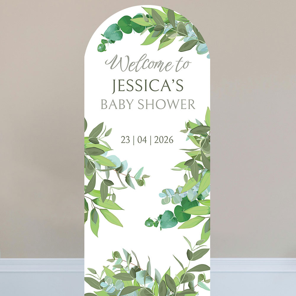 Personalised Botanical Leaves Sailboard 185cm | Stand-Up Display ...