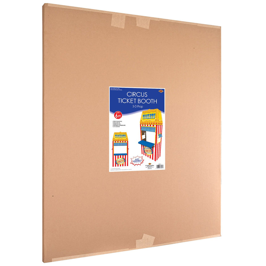 3D Circus Ticket Booth Prop Decoration - 1.82m – Party Packs