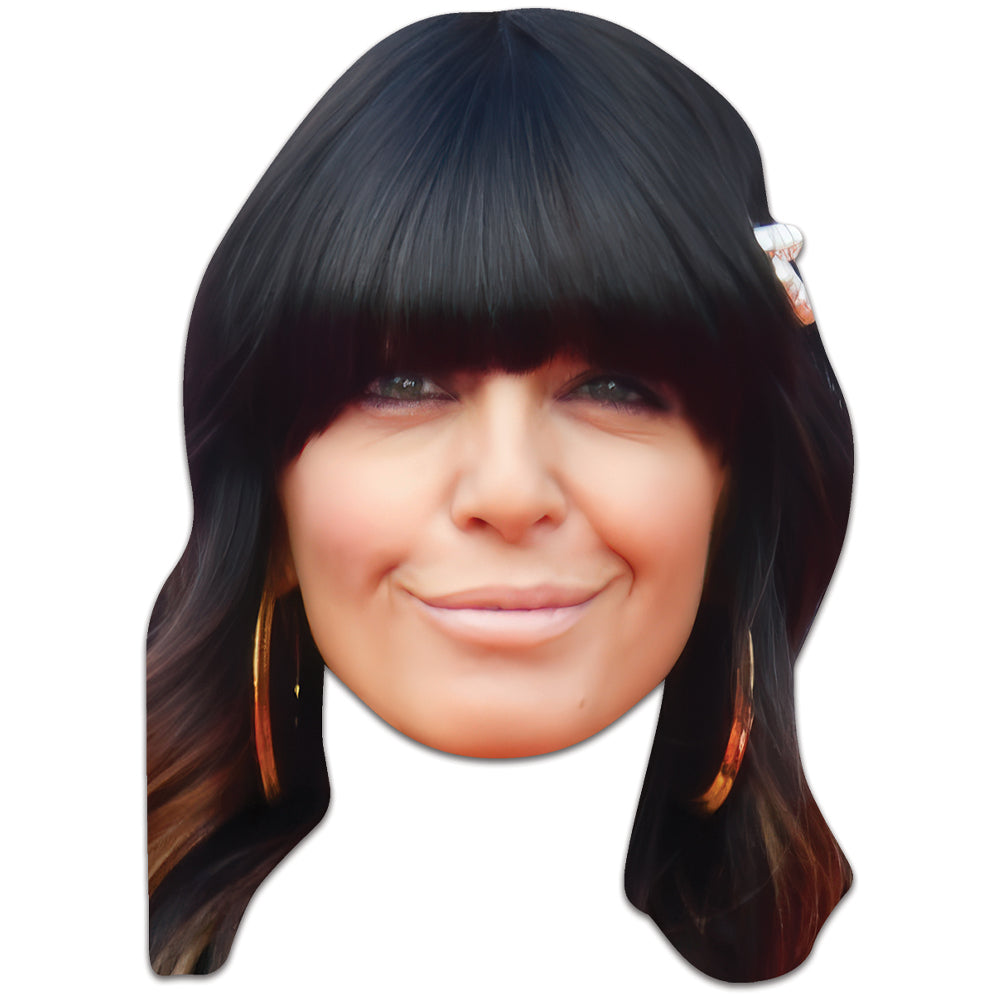 Claudia Winkleman Card Mask - Traitors & Strictly TV Host | Party Packs