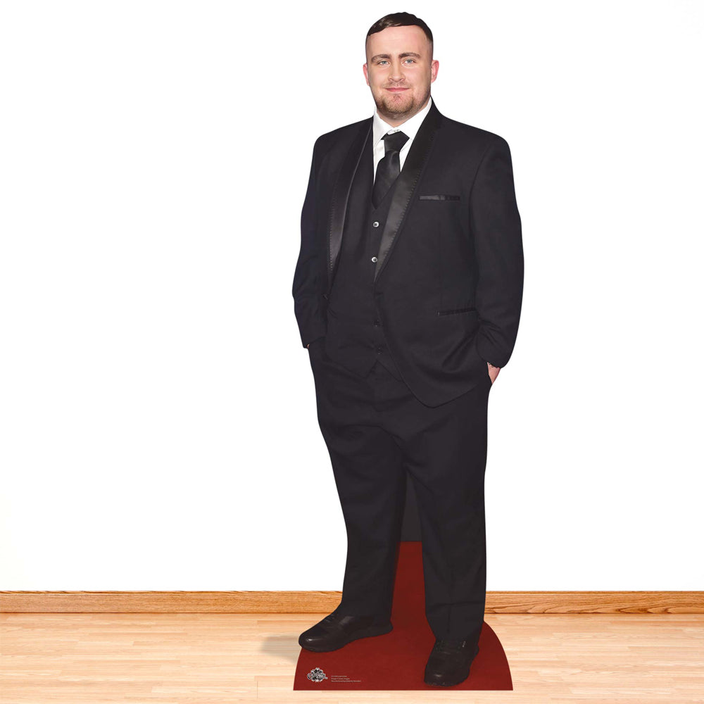 Luke Littler Darts Lifesize Cardboard Cutout | Party Packs