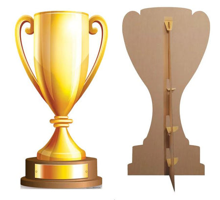 Large Champions Trophy Cardboard Cutout - 1.67m – Party Packs