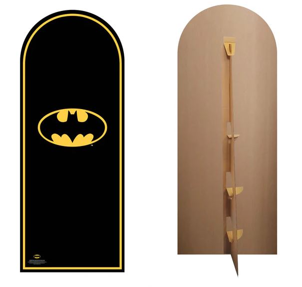 Batman Logo Backdrop Cardboard Cutout - 1.94m – Party Packs