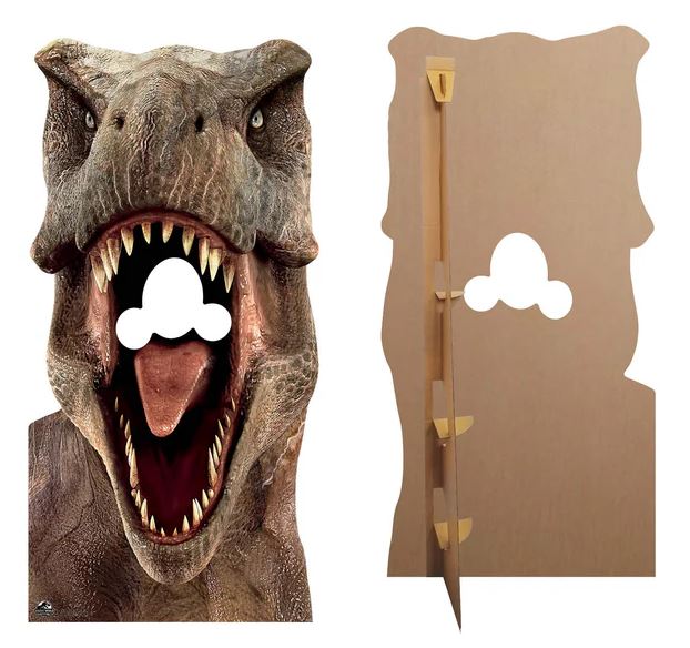 Jurassic World T-Rex Dinosaur Stand-In Photo Prop - 1.88m – Party Packs
