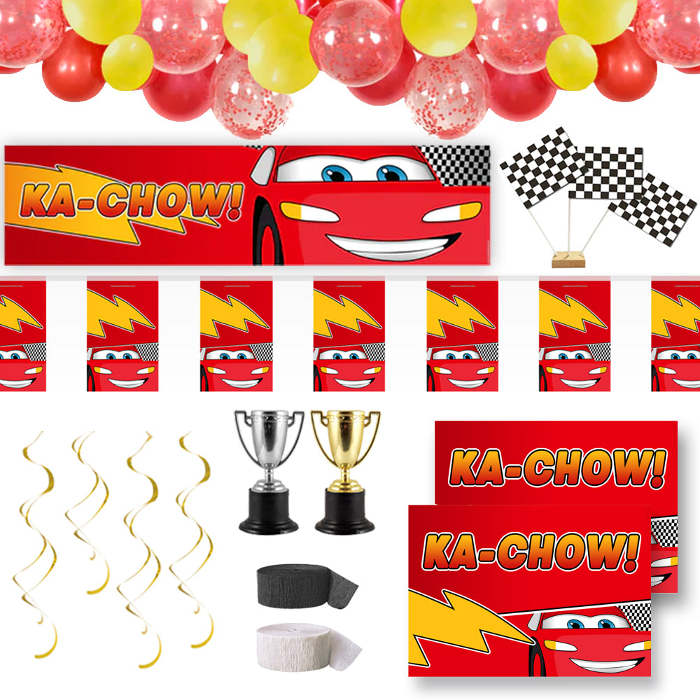 Lightning Cars Decoration Party Pack | Party Packs