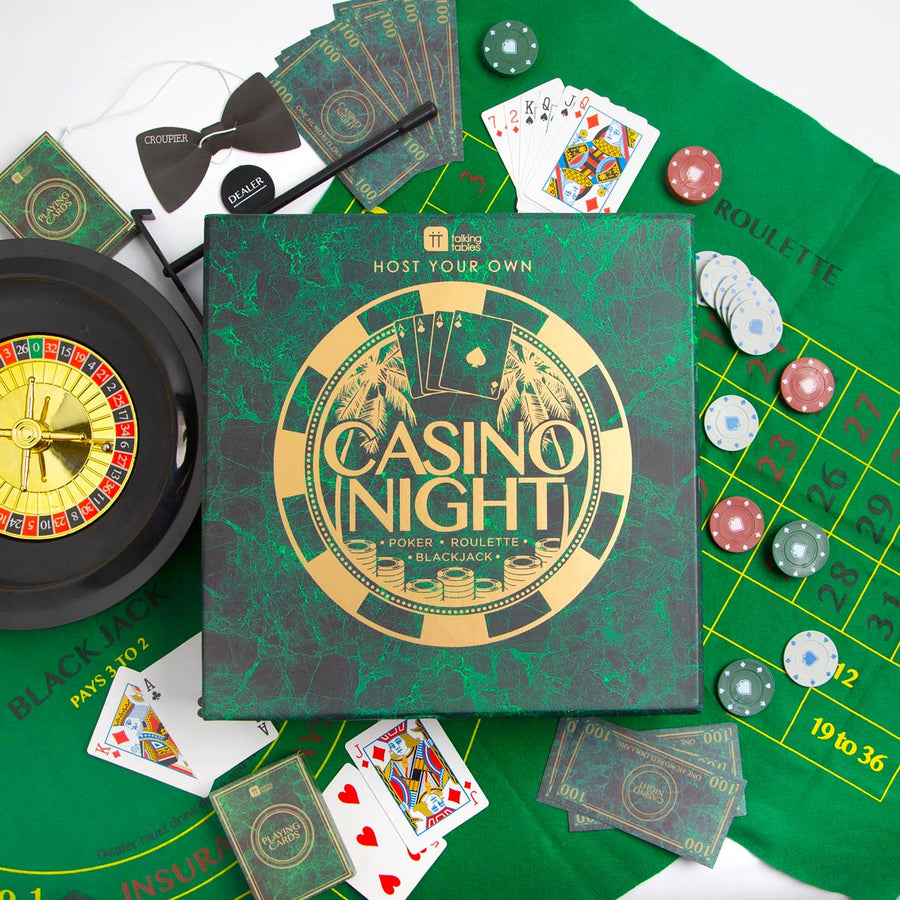 Host Your Own Casino Night Kit – Party Packs