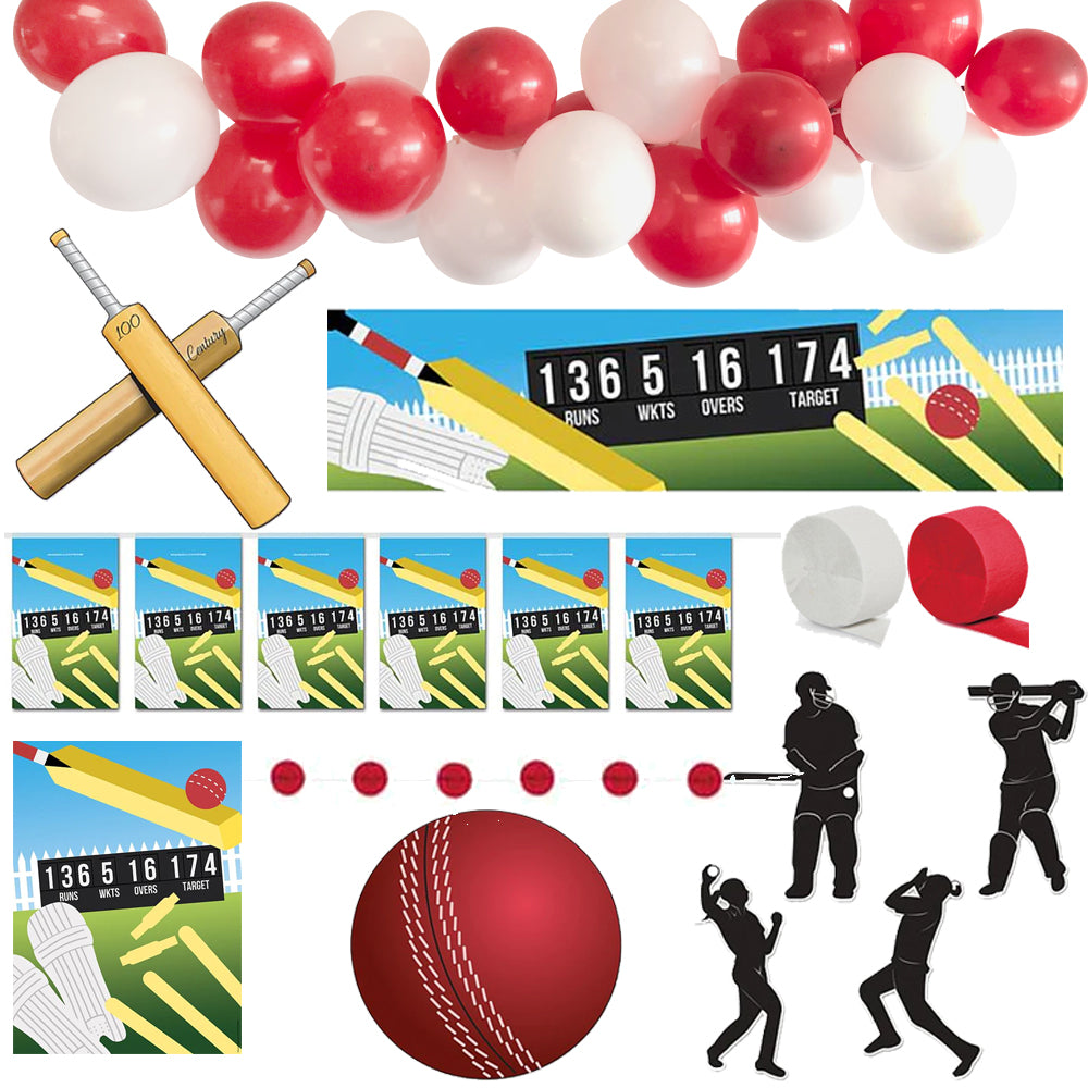 Cricket Decoration Party Pack – Party Packs