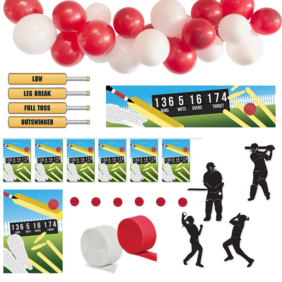 Cricket Decoration Party Pack – Party Packs