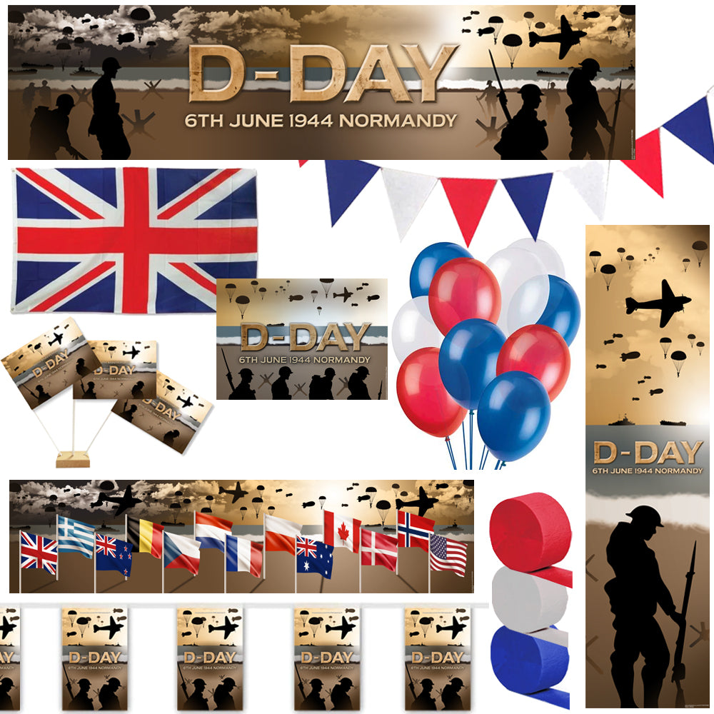 D-Day Anniversary Decoration Pack | Party Packs