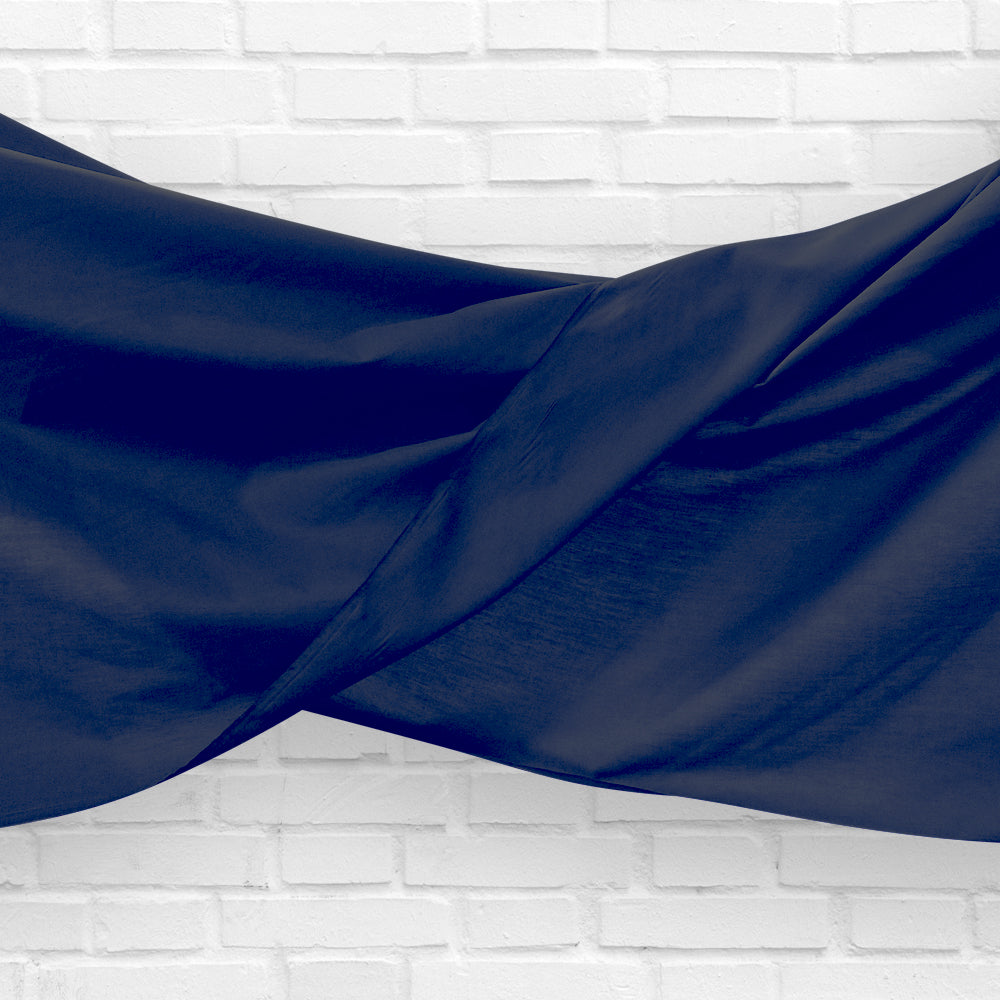 Navy Blue Fabric Drapes - 1.1m Wide - Per Metre | Party Packs
