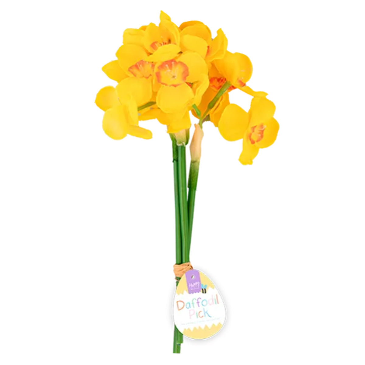Easter Daffodil Spray 26cm | Artificial Spring Flower Decoration ...