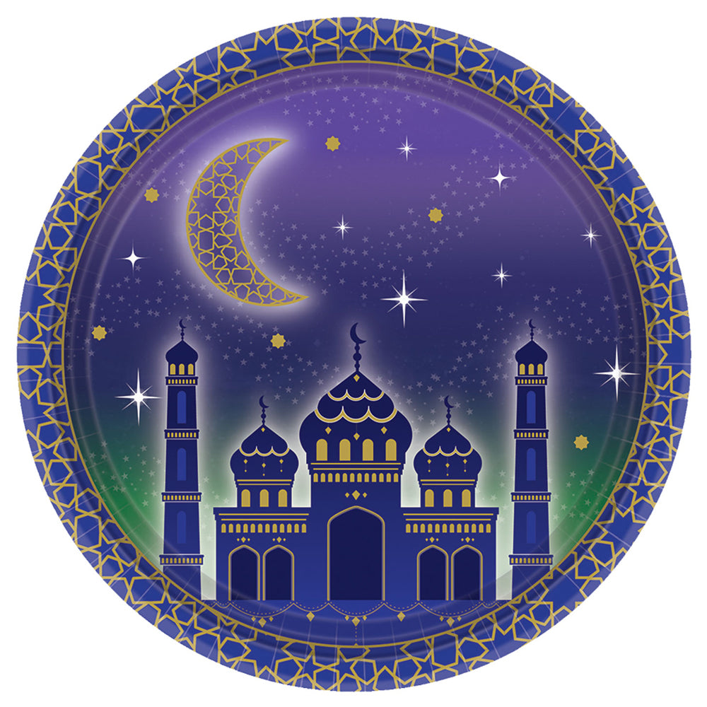 Eid Paper Plates | Eid Decorations & Tableware | Party Packs