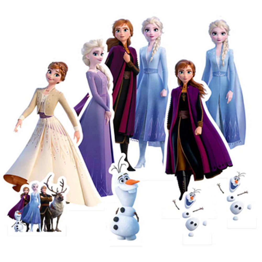 Frozen Tabletop Mini Cutout Decorations - Pack of 9 – Party Packs