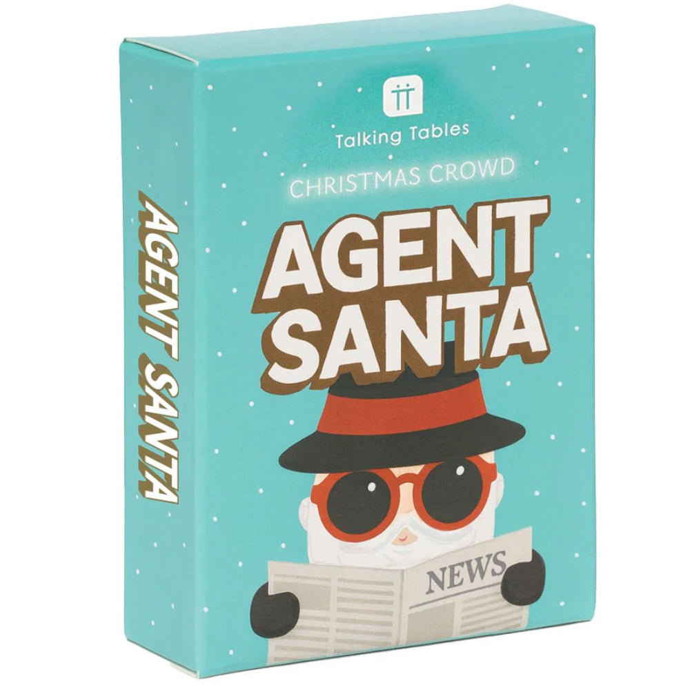 Christmas Agent Santa Challenge Card Game | Festive Party Games – Party ...